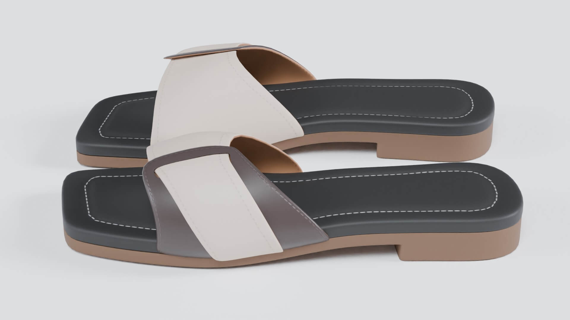 Women's Slipper 16 - 3D Model by Skica 3D