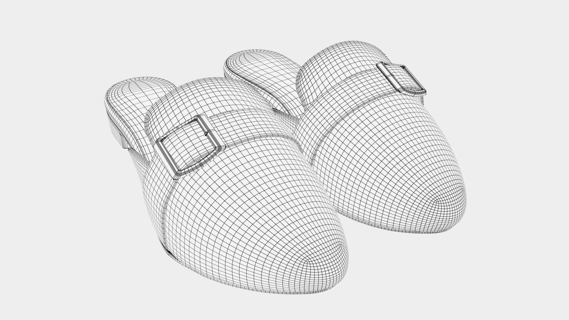 Women's Slipper 19 - 3D Model by Skica 3D
