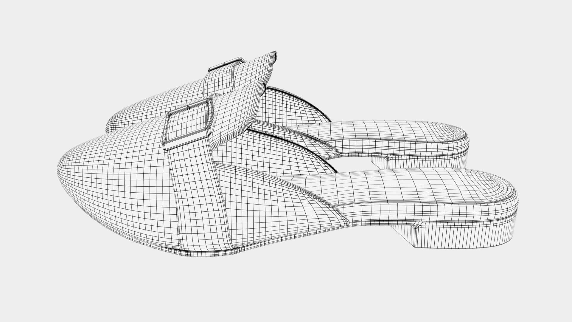 Women's Slipper 19 - 3D Model by Skica 3D