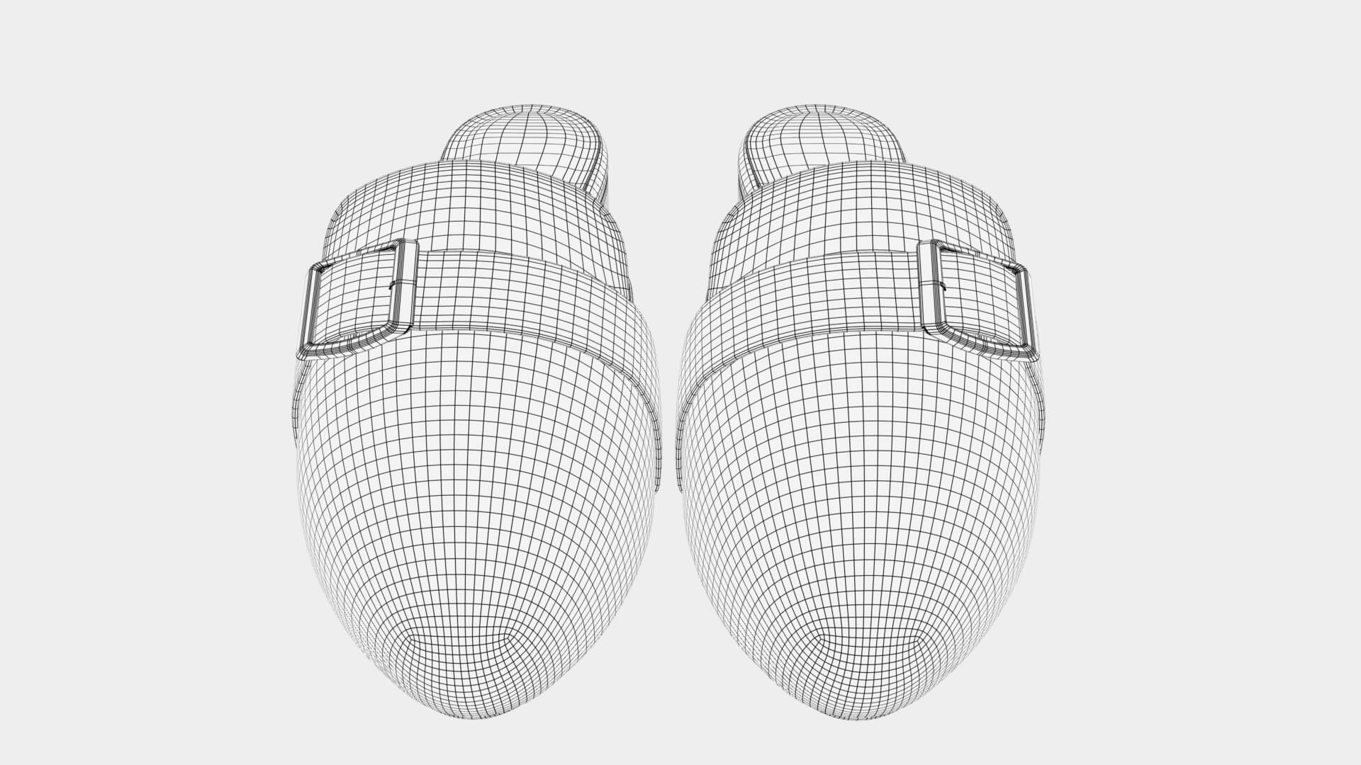 Women's Slipper 19 - 3D Model by Skica 3D