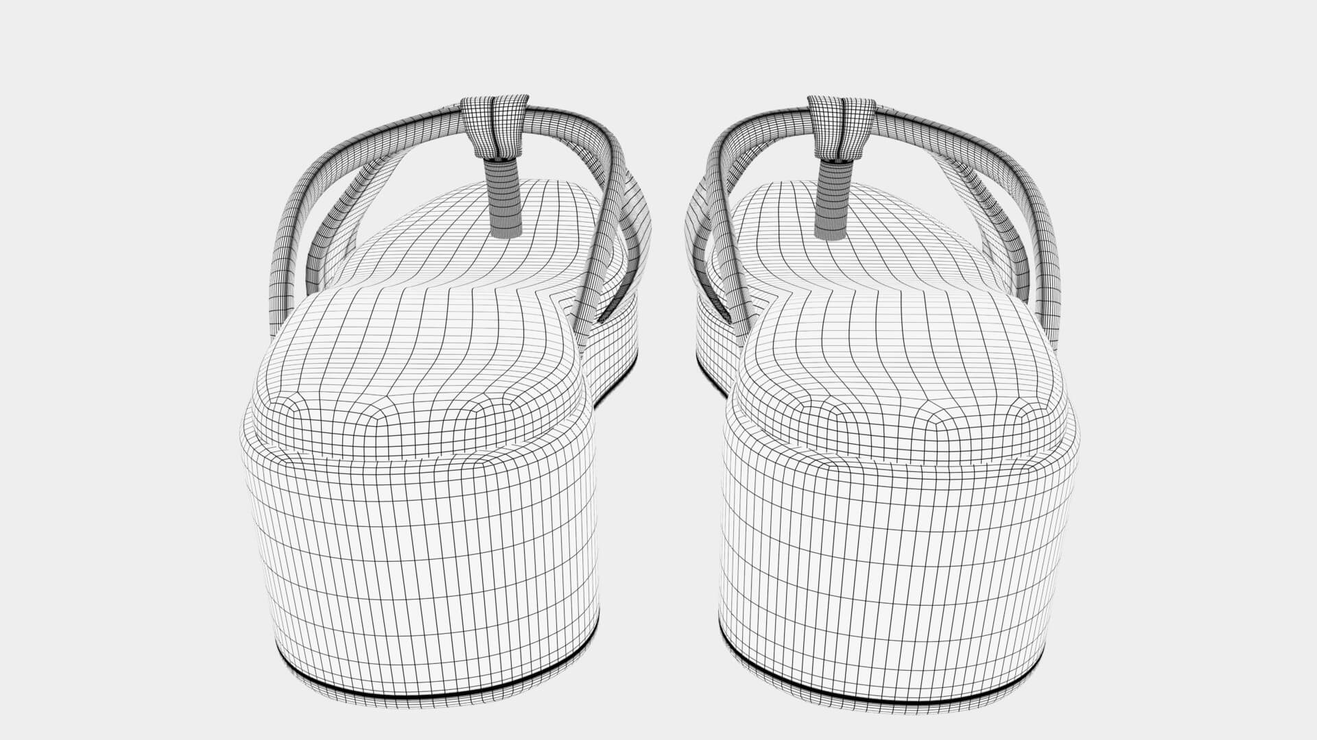 Women's Slipper 21 - 3D Model by Skica 3D