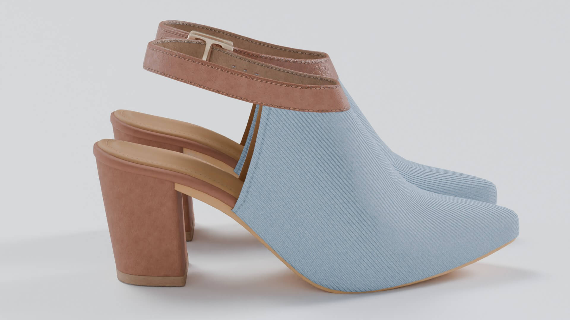 Women's Slipper 22 - 3D Model by Skica 3D