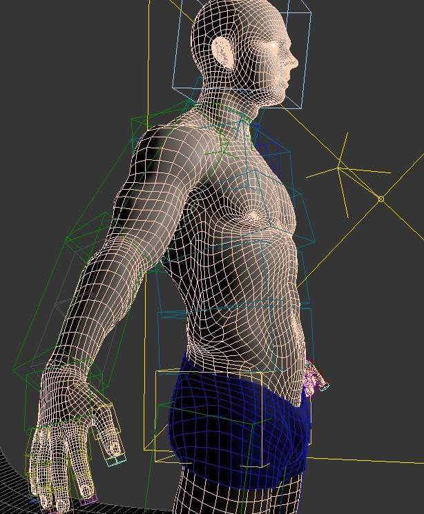 European Man Rigged - 3D Model by SkifX