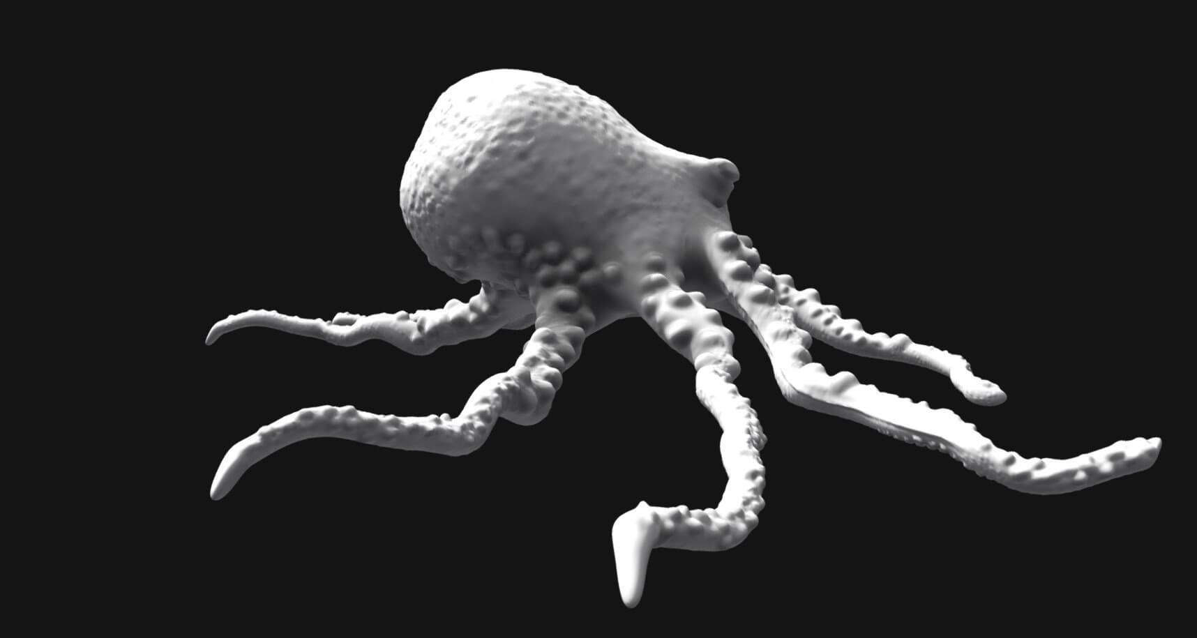 Octopus - 3D Model by SkifX