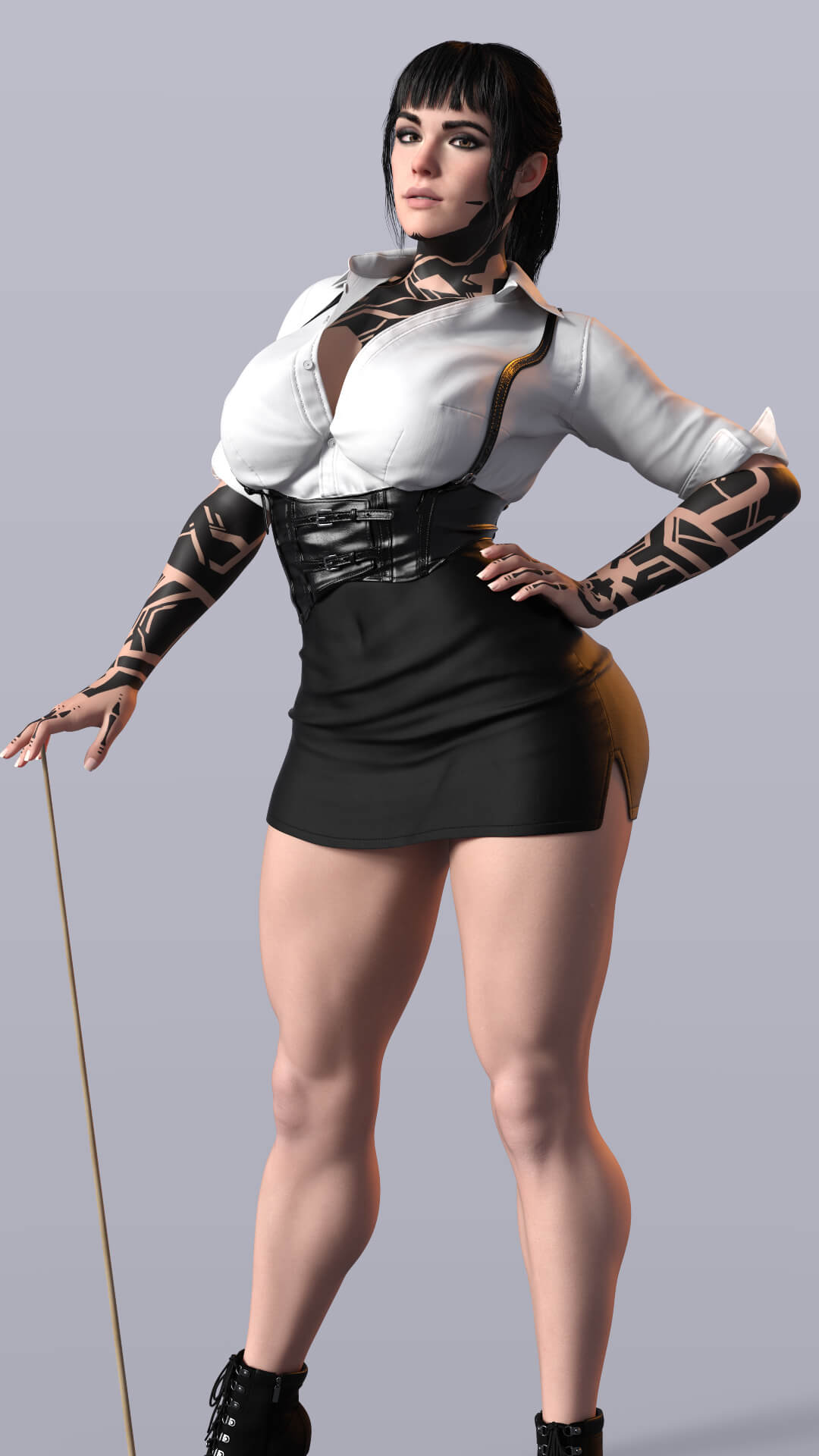 Kagan 3D Render, Digital Art by SkittyM
