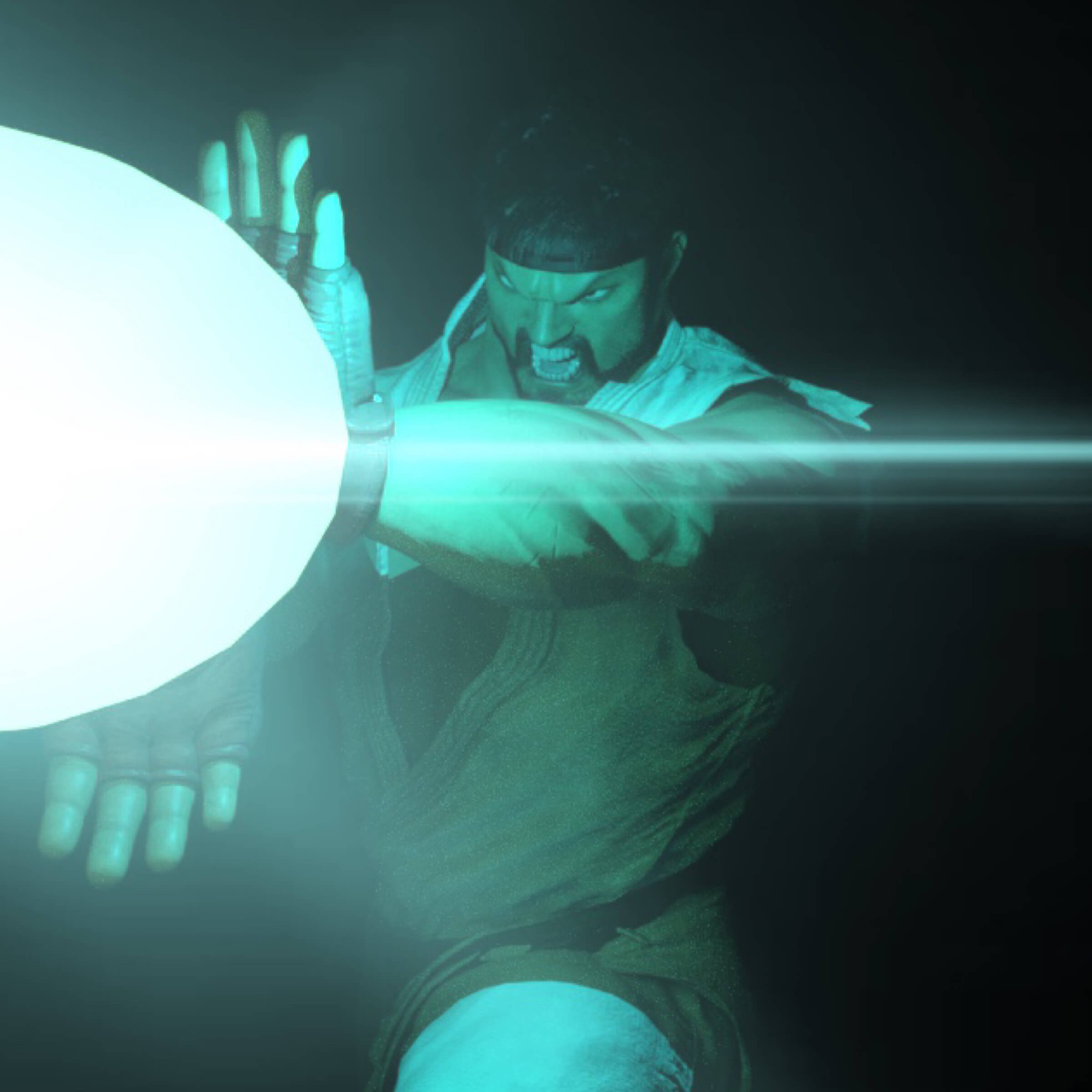 HADOKEN!!! 3D Render, Digital Art by Skribbler