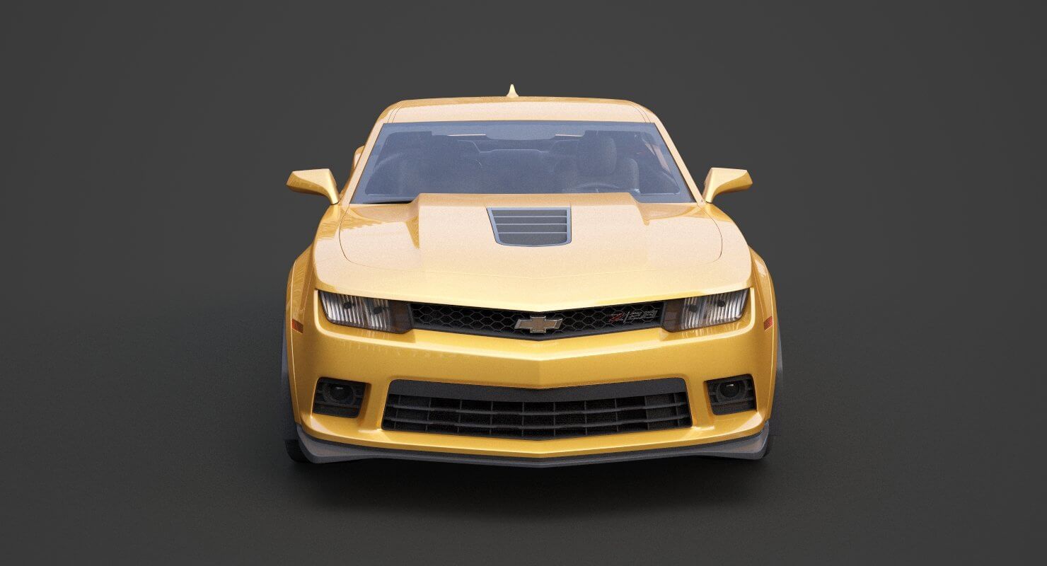 Chevrolet Camaro Z28 2014 - 3D Model by sky3ds