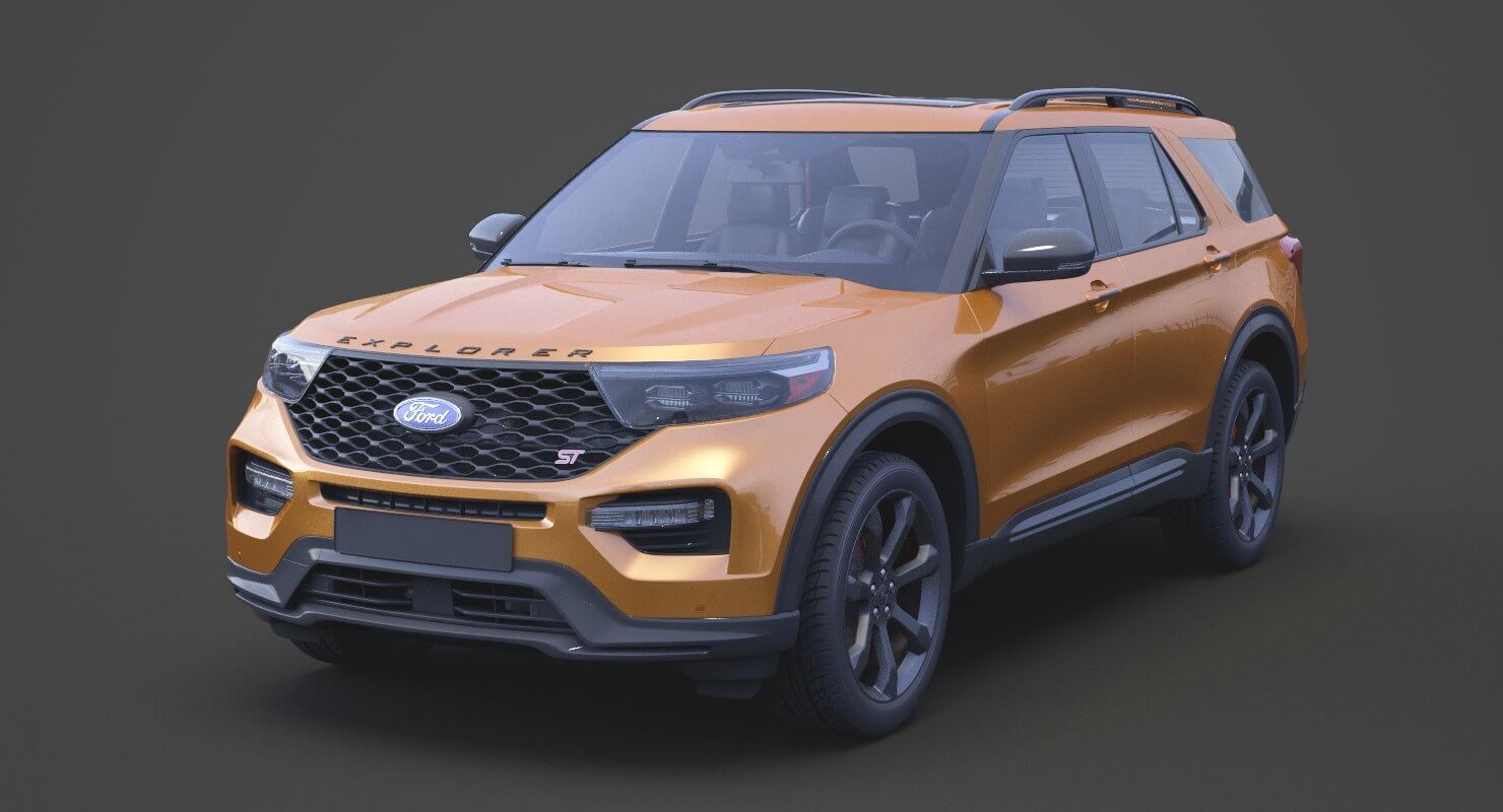 Ford Explorer ST 2020 - 3D Model by sky3ds