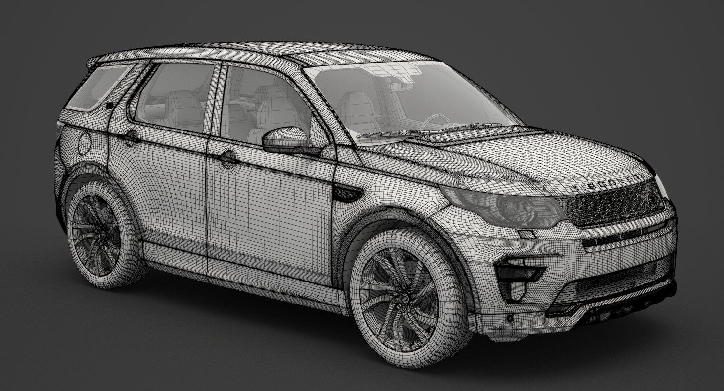 Land Rover Discovery Sport Dynamic 2016 - 3D Model by sky3ds