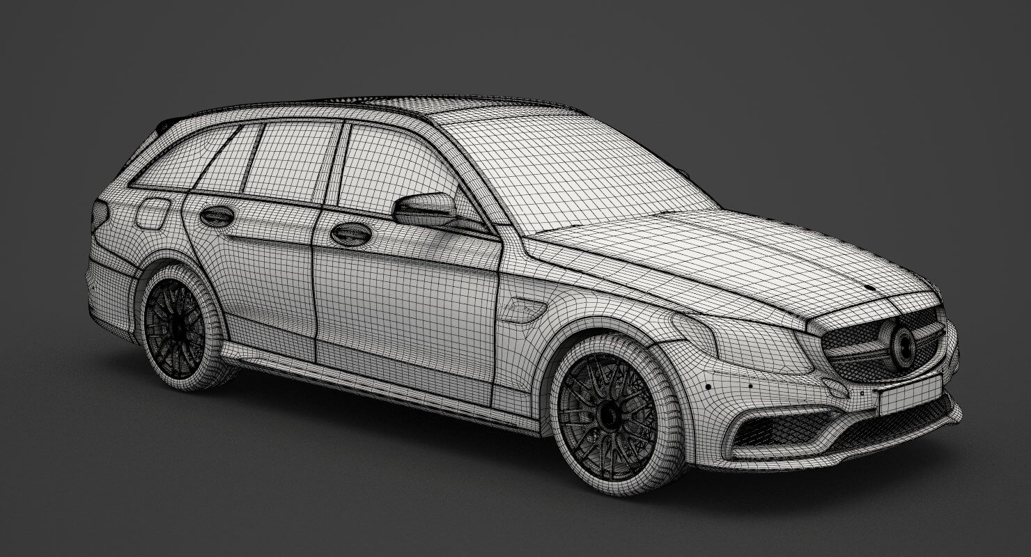 Mercedes-Benz AMG 2015 3D Model by sky3ds