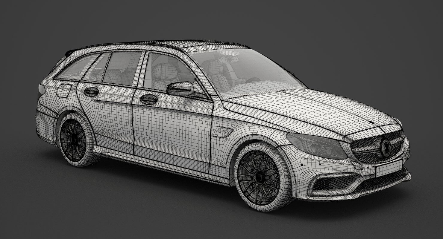 Mercedes-Benz AMG 2015 3D Model by sky3ds