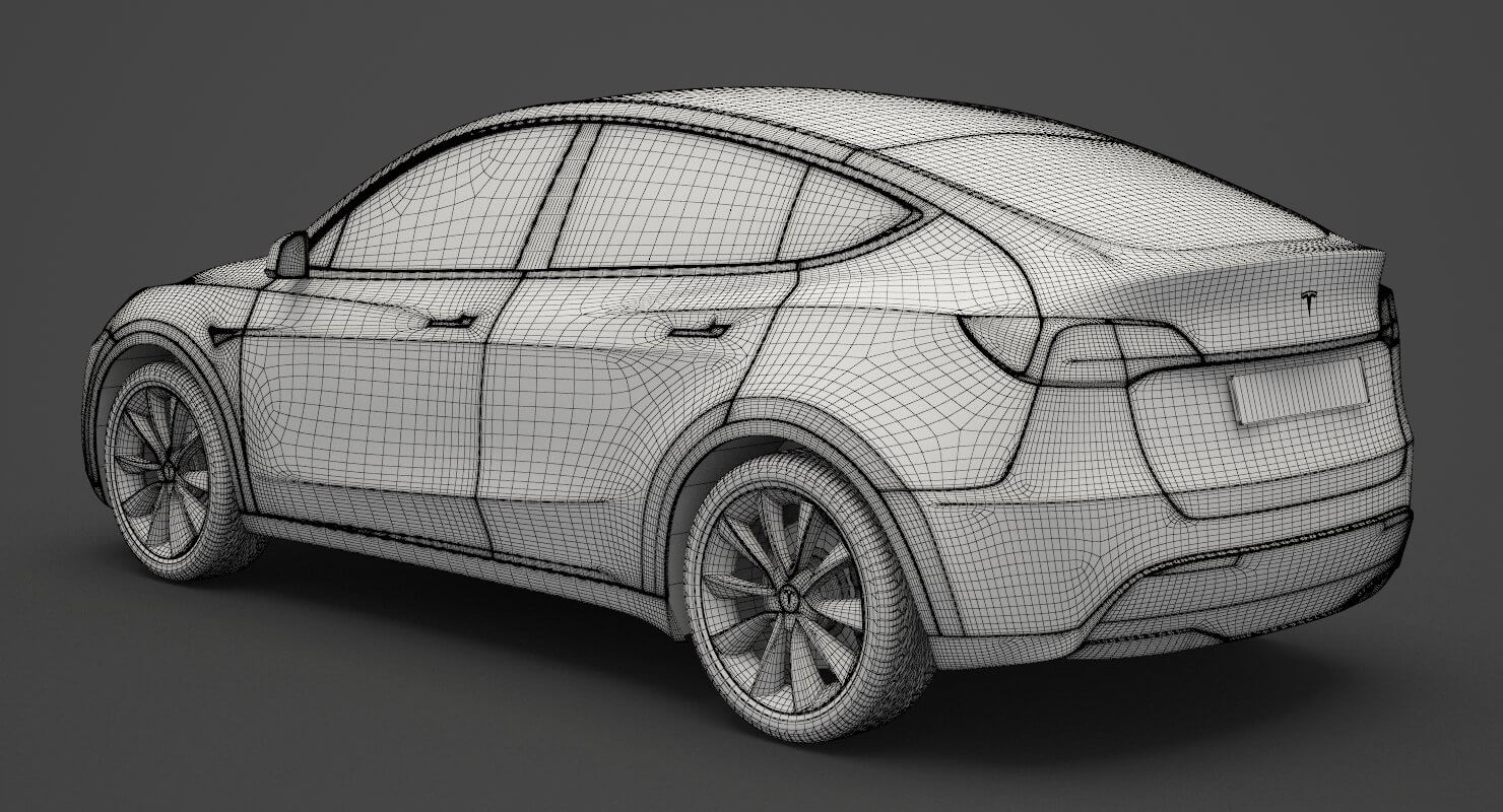 Tesla Model Y 2021 by sky3ds