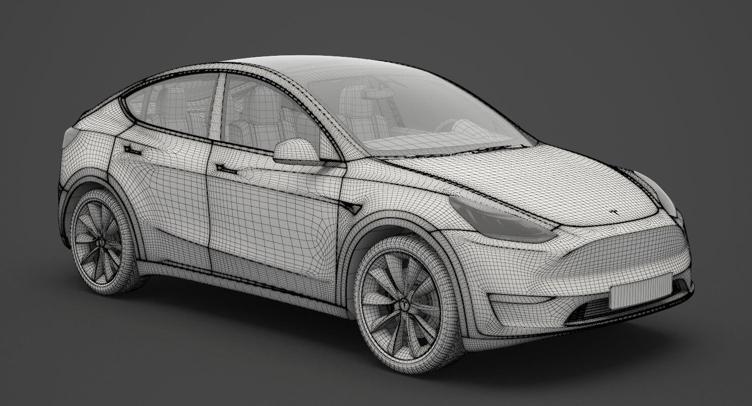 Tesla Model Y 2021 by sky3ds