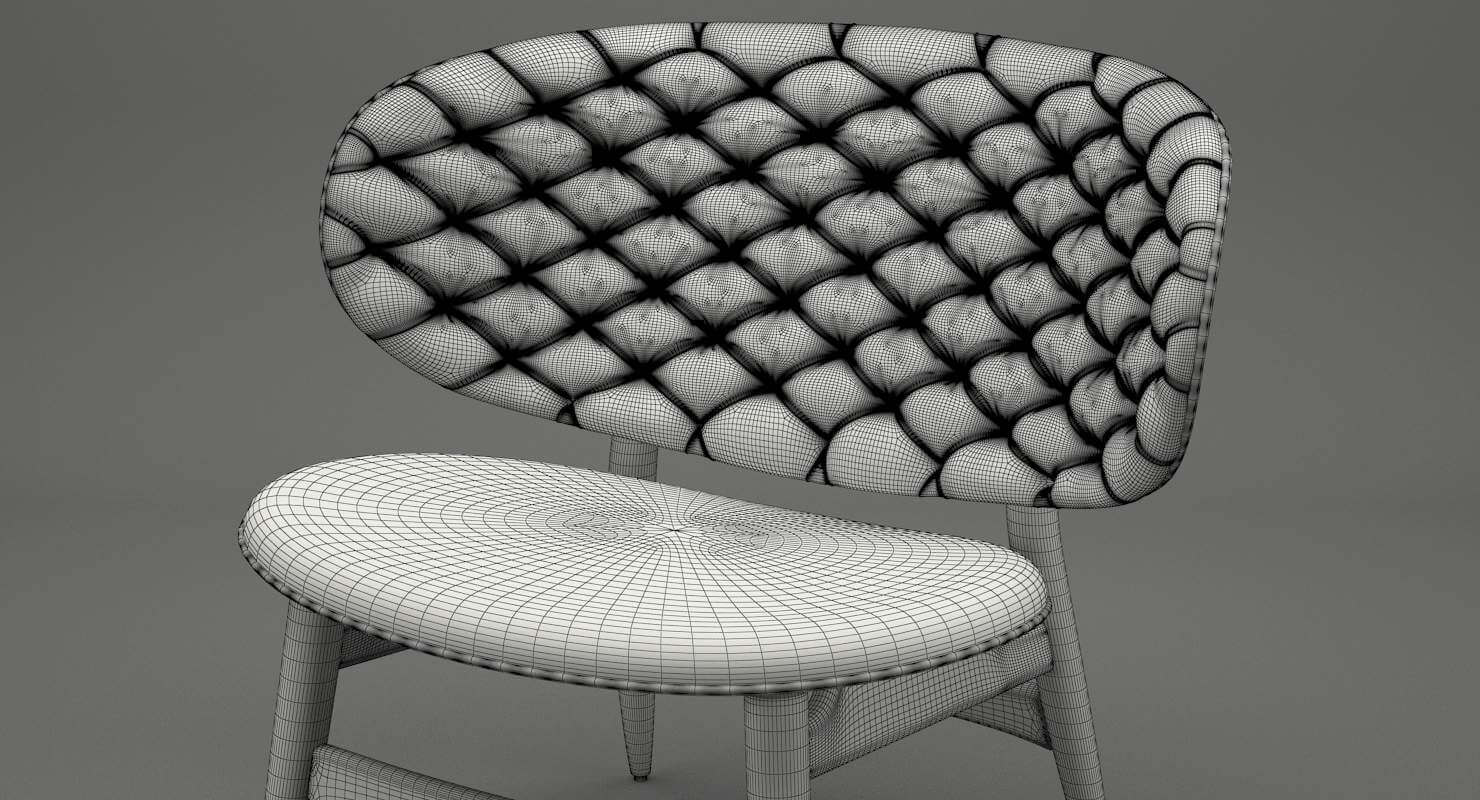 Chair 001 - 3D Model by sky3dstudio