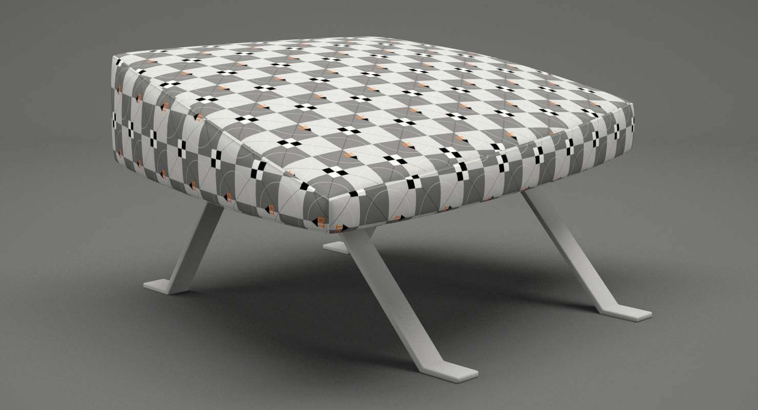 Stool 001 - Free 3D Model by sky3dstudio