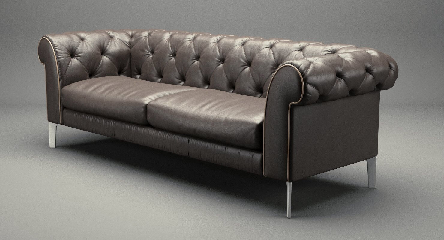 Sofa 004 - 3D Model by sky3dstudios