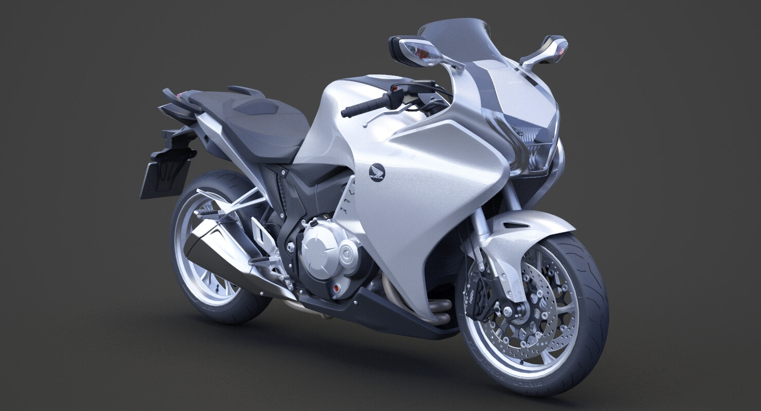 2015 Honda Vfr 1200F - 3D Model by sky3dstudios69