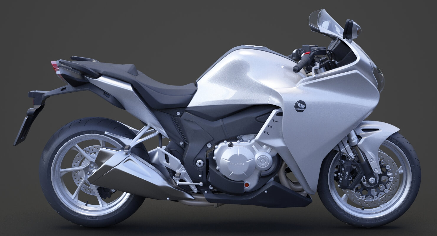 2015 Honda Vfr 1200F - 3D Model by sky3dstudios69