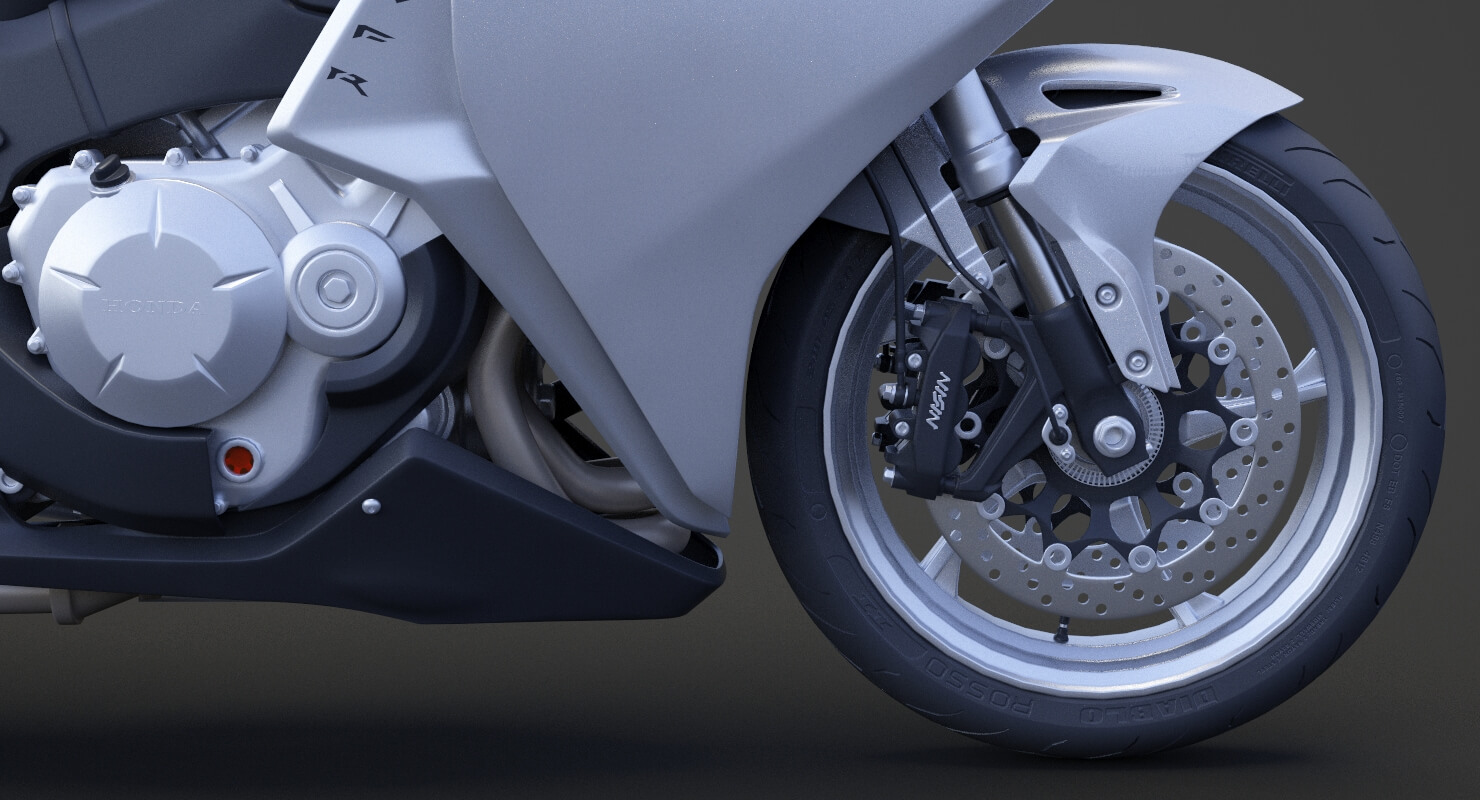 2015 Honda Vfr 1200F - 3D Model by sky3dstudios69