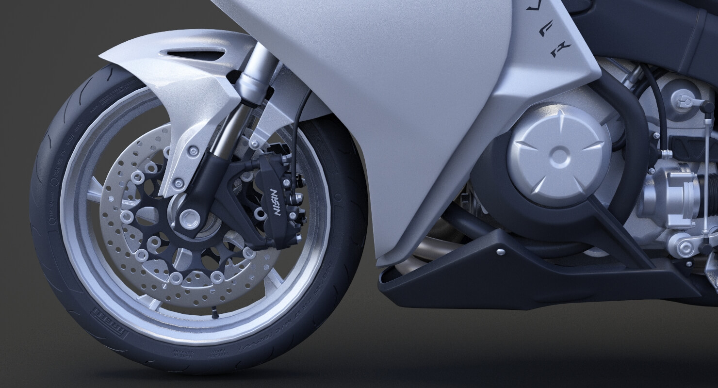 2015 Honda Vfr 1200F - 3D Model by sky3dstudios69