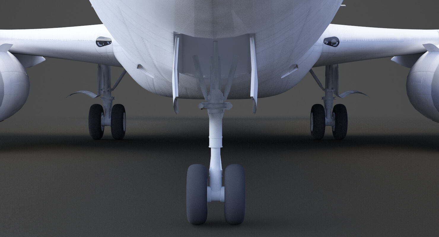 Boeing Airplane 02 - 3D Model by sky3dstudios69