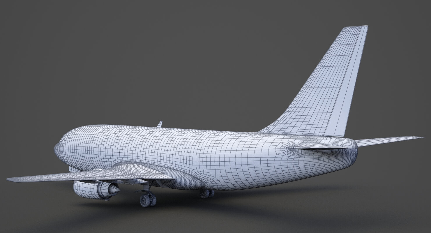 Boeing Airplane 02 - 3D Model by sky3dstudios69