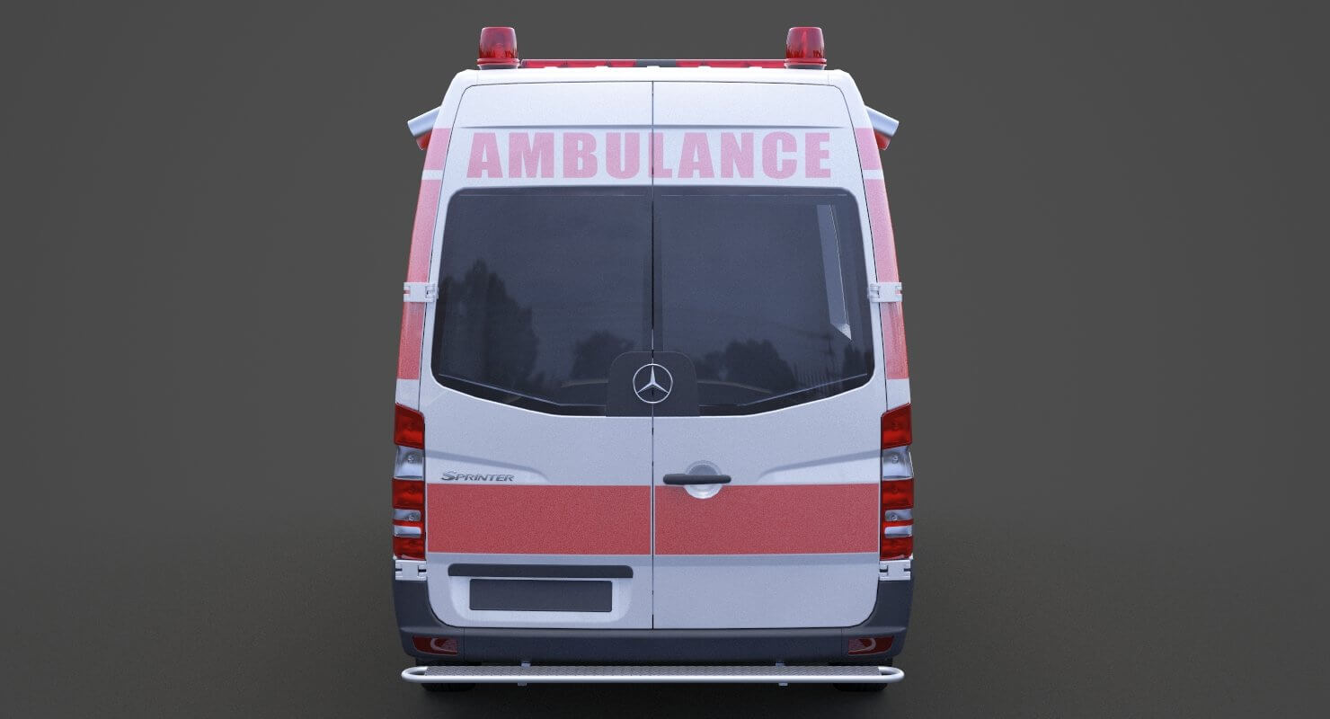 Ambulance - 3D Model by sky3dstudios69