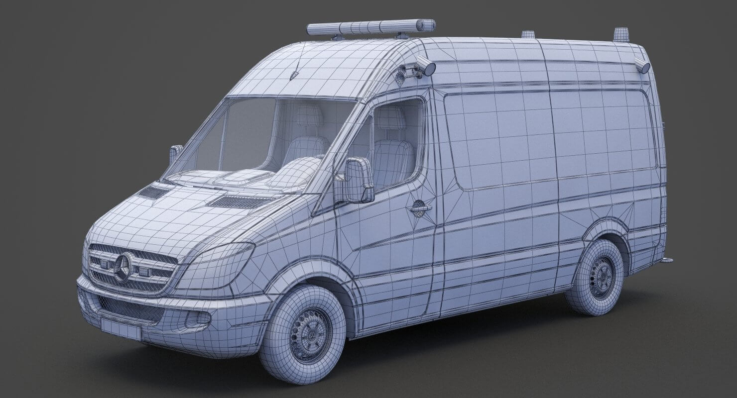 Ambulance - 3D Model by sky3dstudios69
