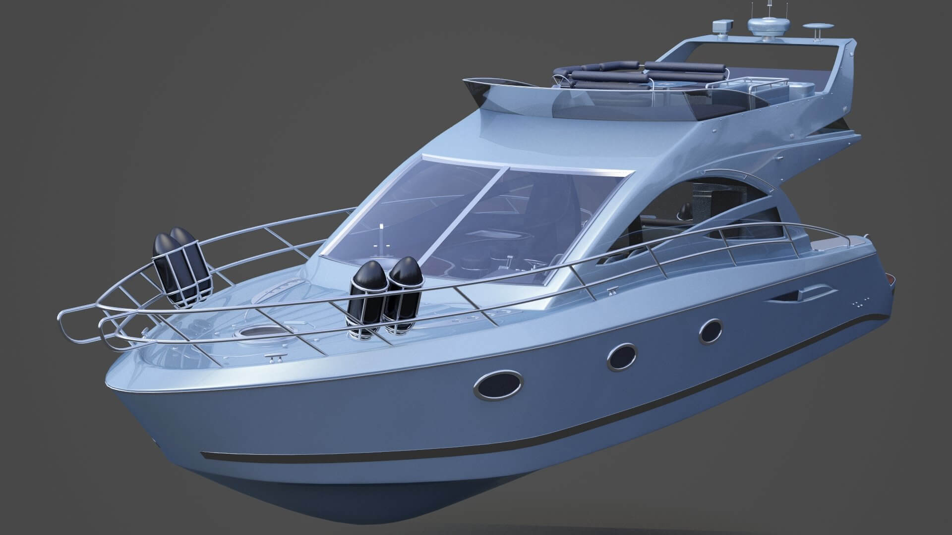 Boat 003 - 3D Model by sky3dstudios69