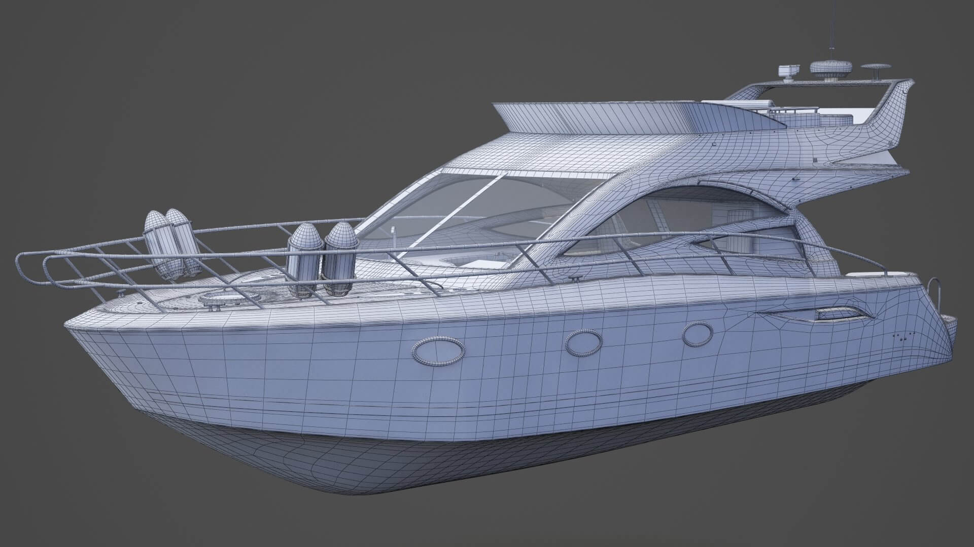 Boat 003 - 3D Model by sky3dstudios69
