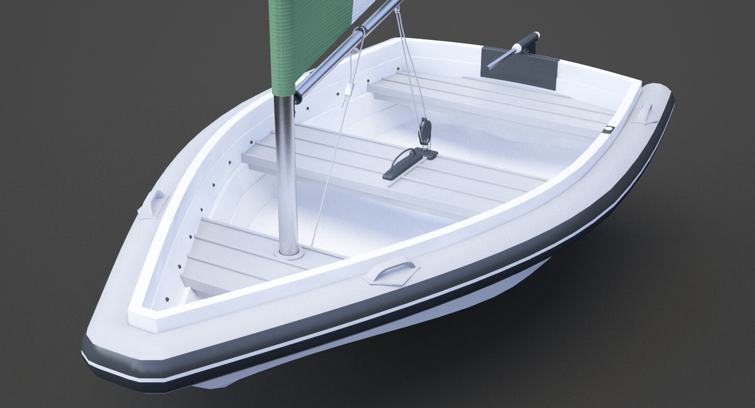 Photorealistic Boat 01 - 3D Model by sky3dstudios69