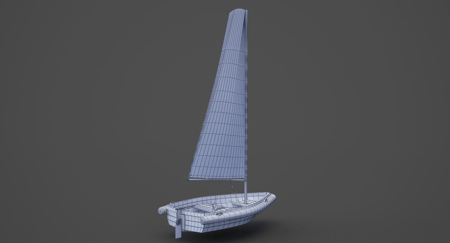 Photorealistic Boat 01 - 3D Model by sky3dstudios69
