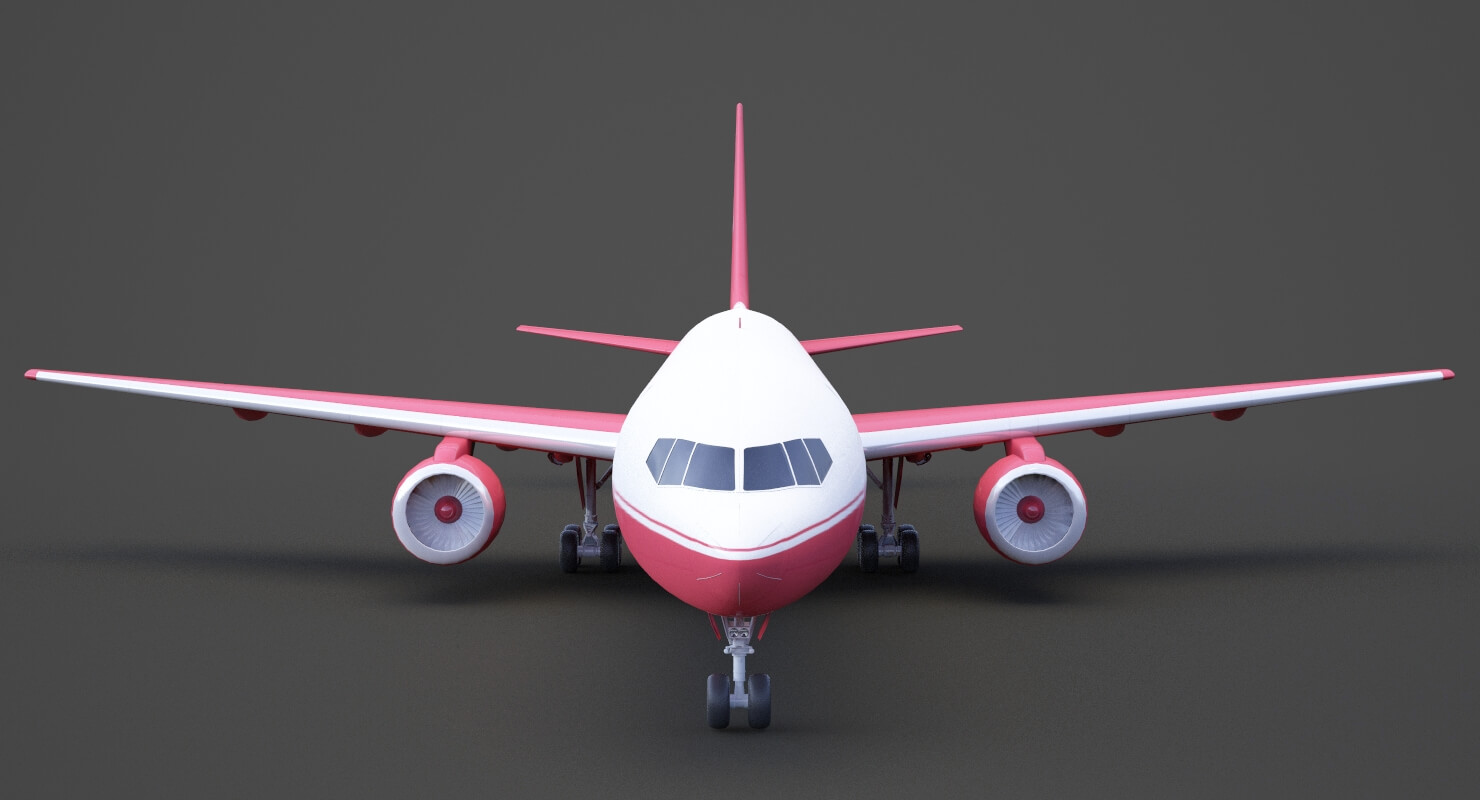 Boeing 757 Airplane 01 - 3D Model by sky3dstudios69