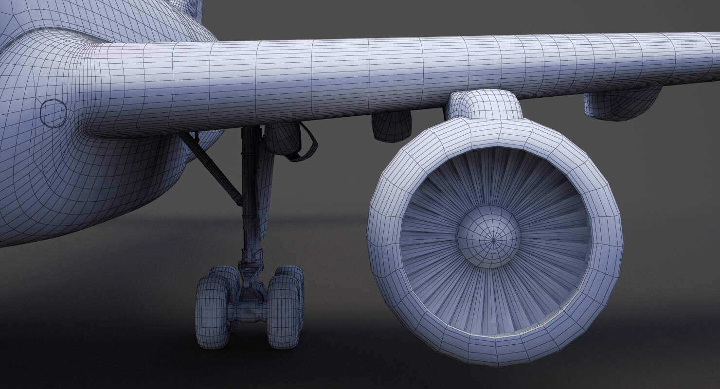 Boeing 757 Airplane 01 - 3D Model by sky3dstudios69