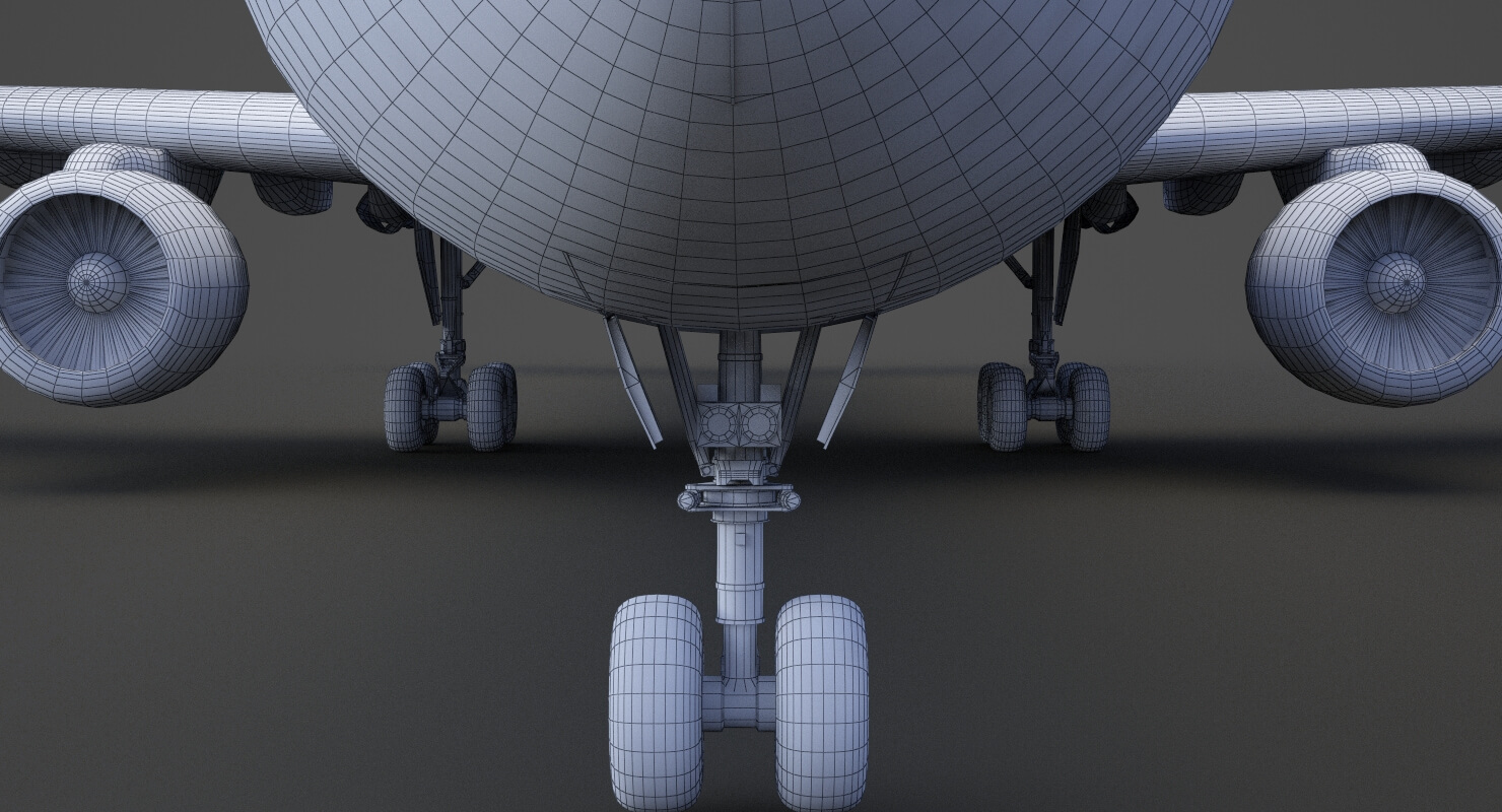 Boeing 757 Airplane 01 - 3D Model by sky3dstudios69