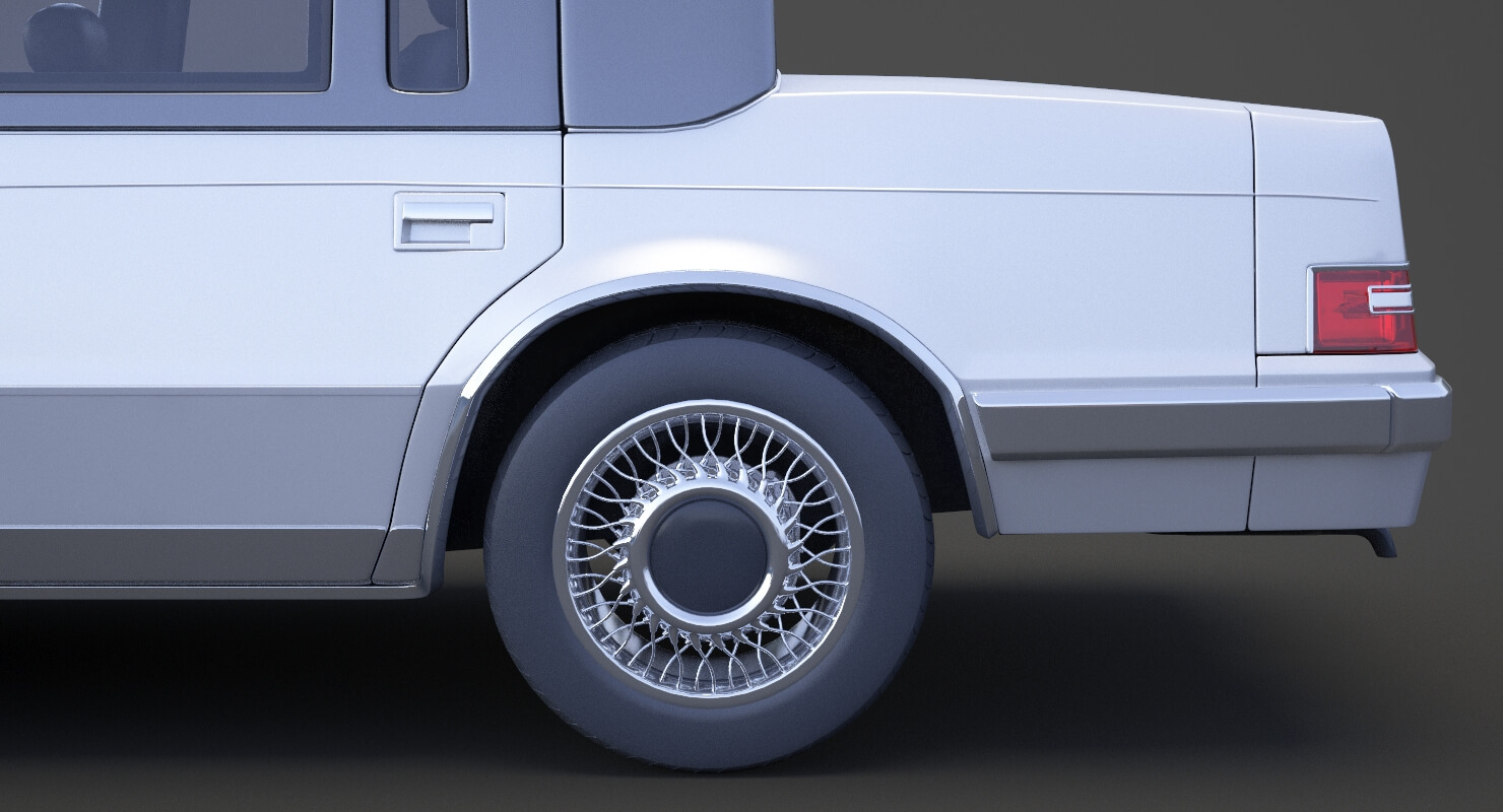 Chrysler Imperial 1989 - 3D Model by sky3dstudios69