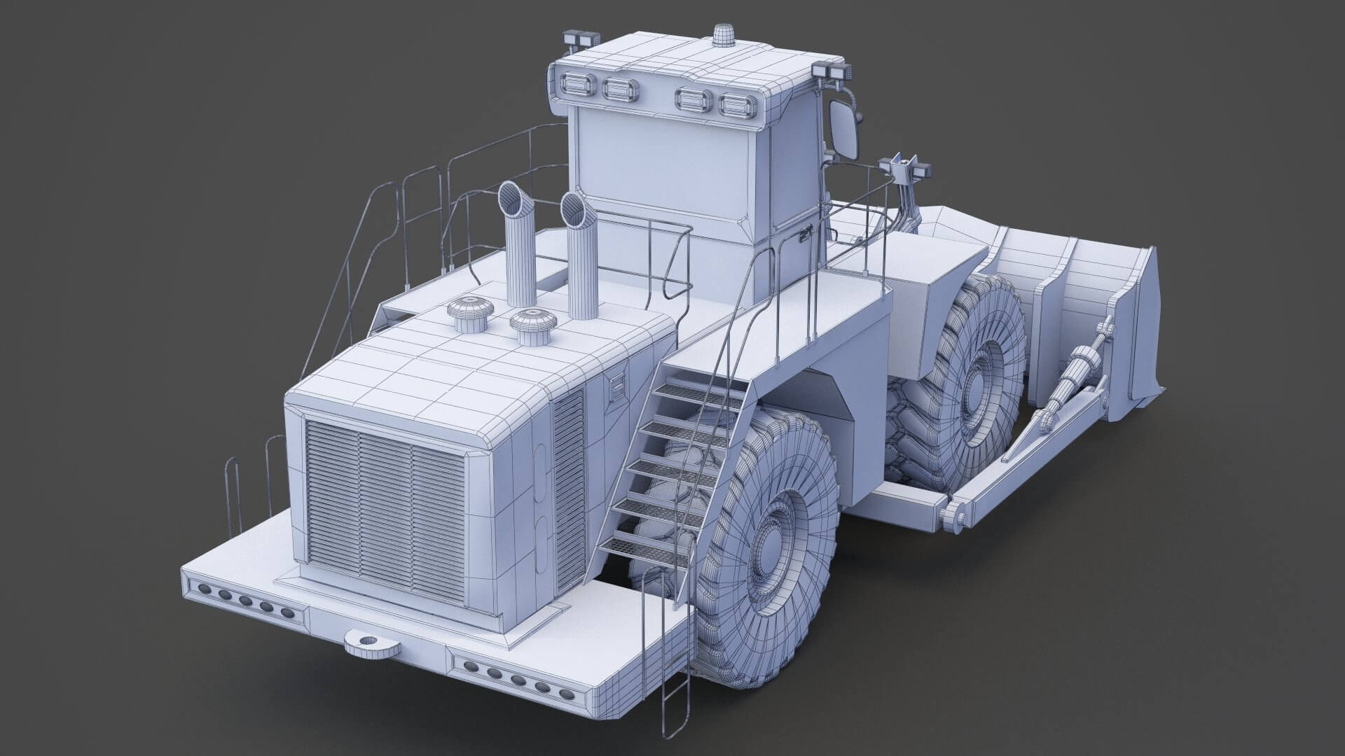 Construction Vehicle 002 - 3D Model by sky3dstudios69