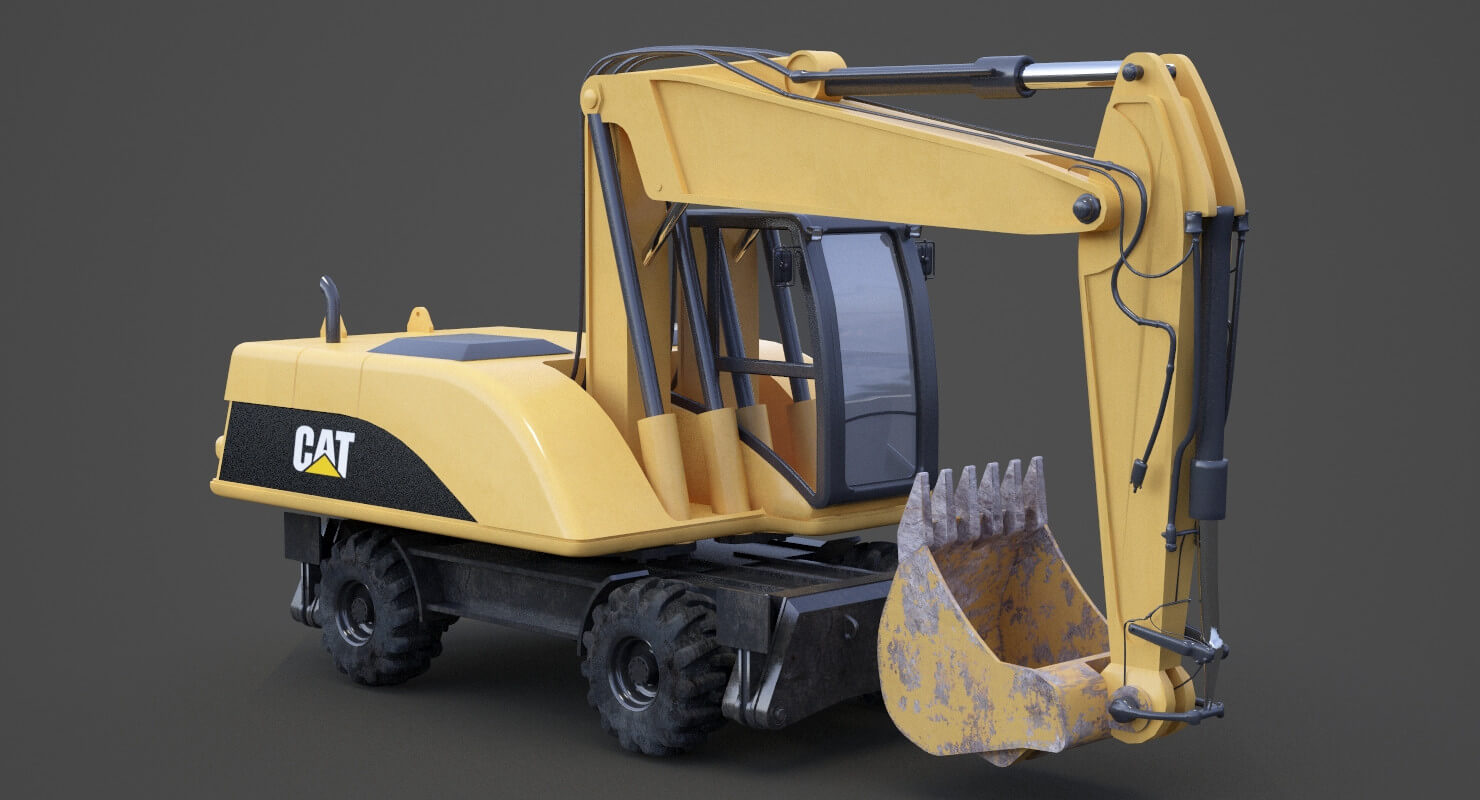 Construction Vehicle 003 - 3D Model by sky3dstudios69
