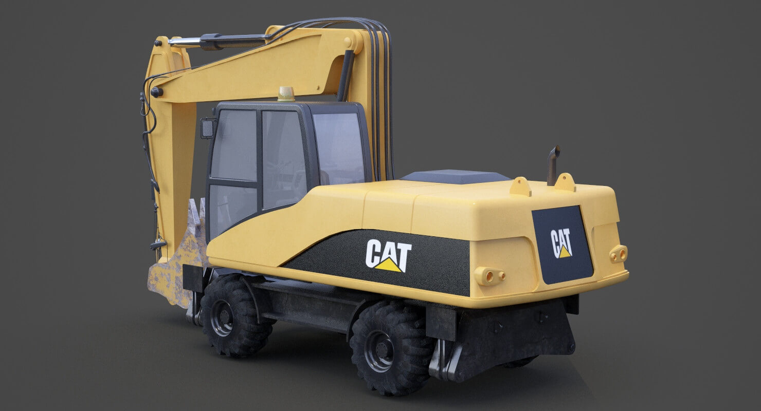 Construction Vehicle 003 - 3D Model by sky3dstudios69