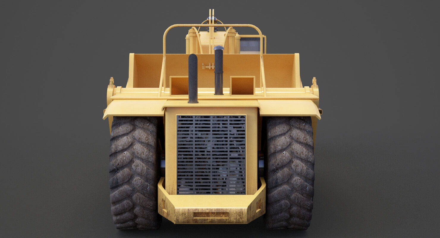 Construction Vehicle 004 - 3D Model by sky3dstudios69