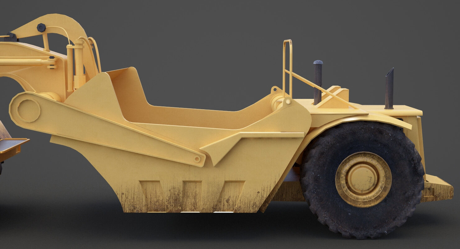 Construction Vehicle 004 - 3D Model by sky3dstudios69