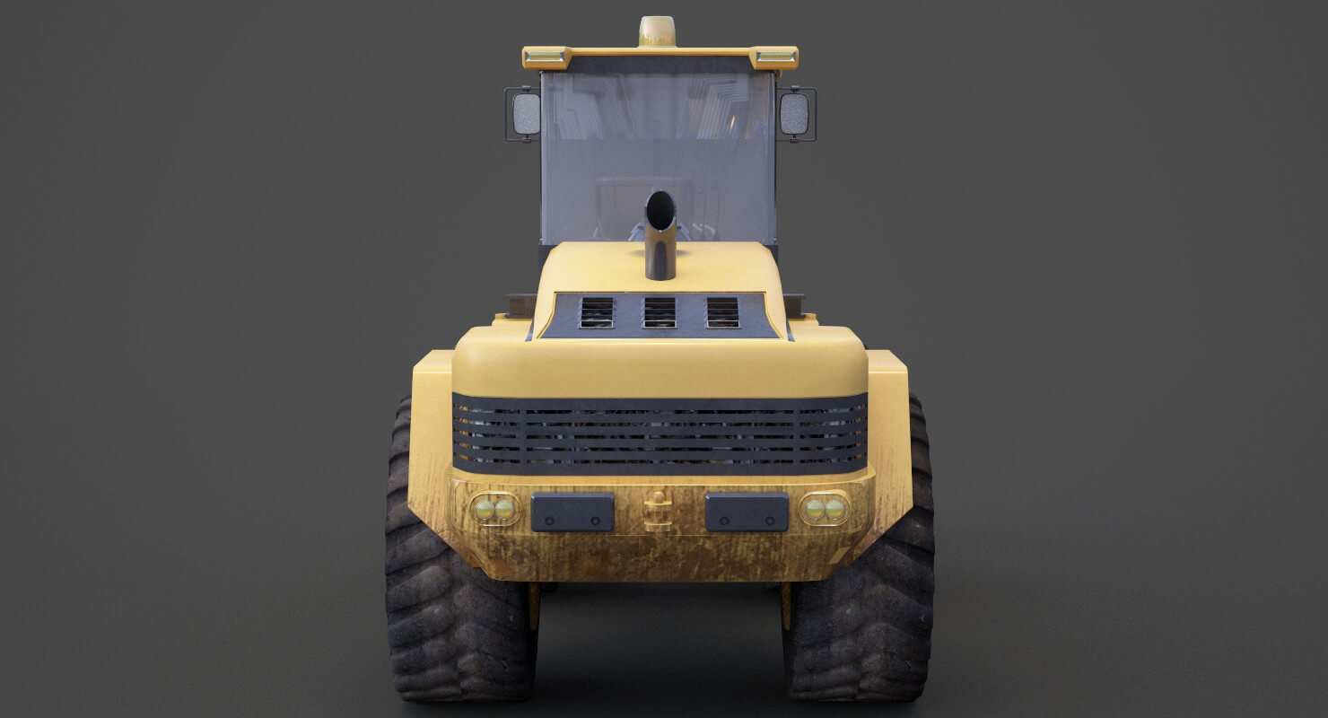 Construction Vehicle 004 - 3D Model by sky3dstudios69