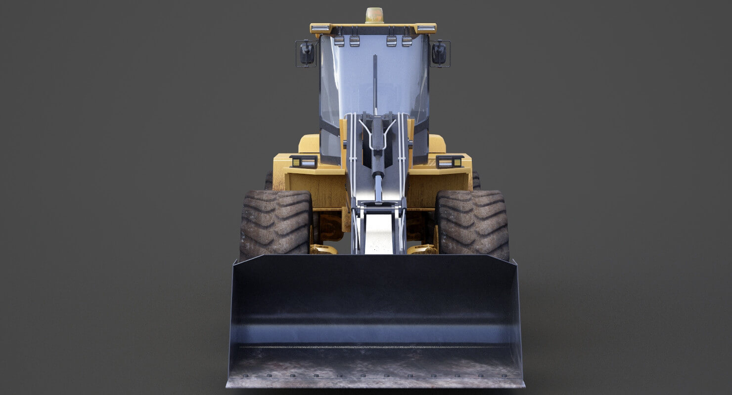 Construction Vehicle 004 - 3D Model by sky3dstudios69
