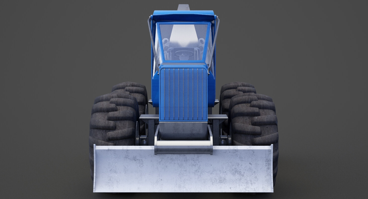 Construction Vehicle 006 - 3D Model by sky3dstudios69