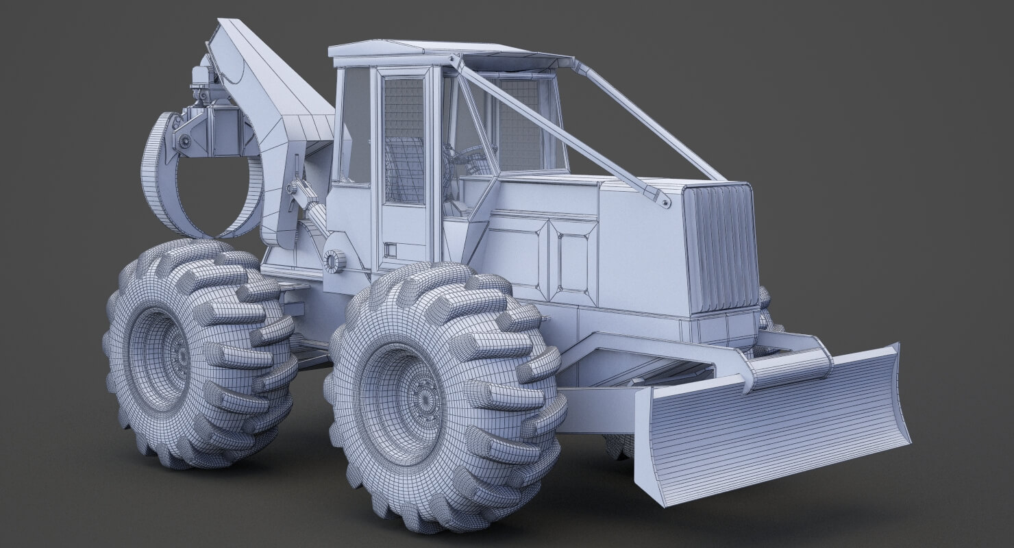 Construction Vehicle 006 - 3D Model by sky3dstudios69