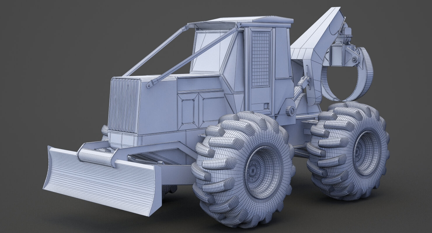 Construction Vehicle 006 - 3D Model by sky3dstudios69