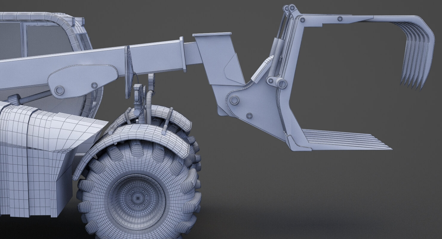 Construction Vehicle 008 - 3D Model by sky3dstudios69