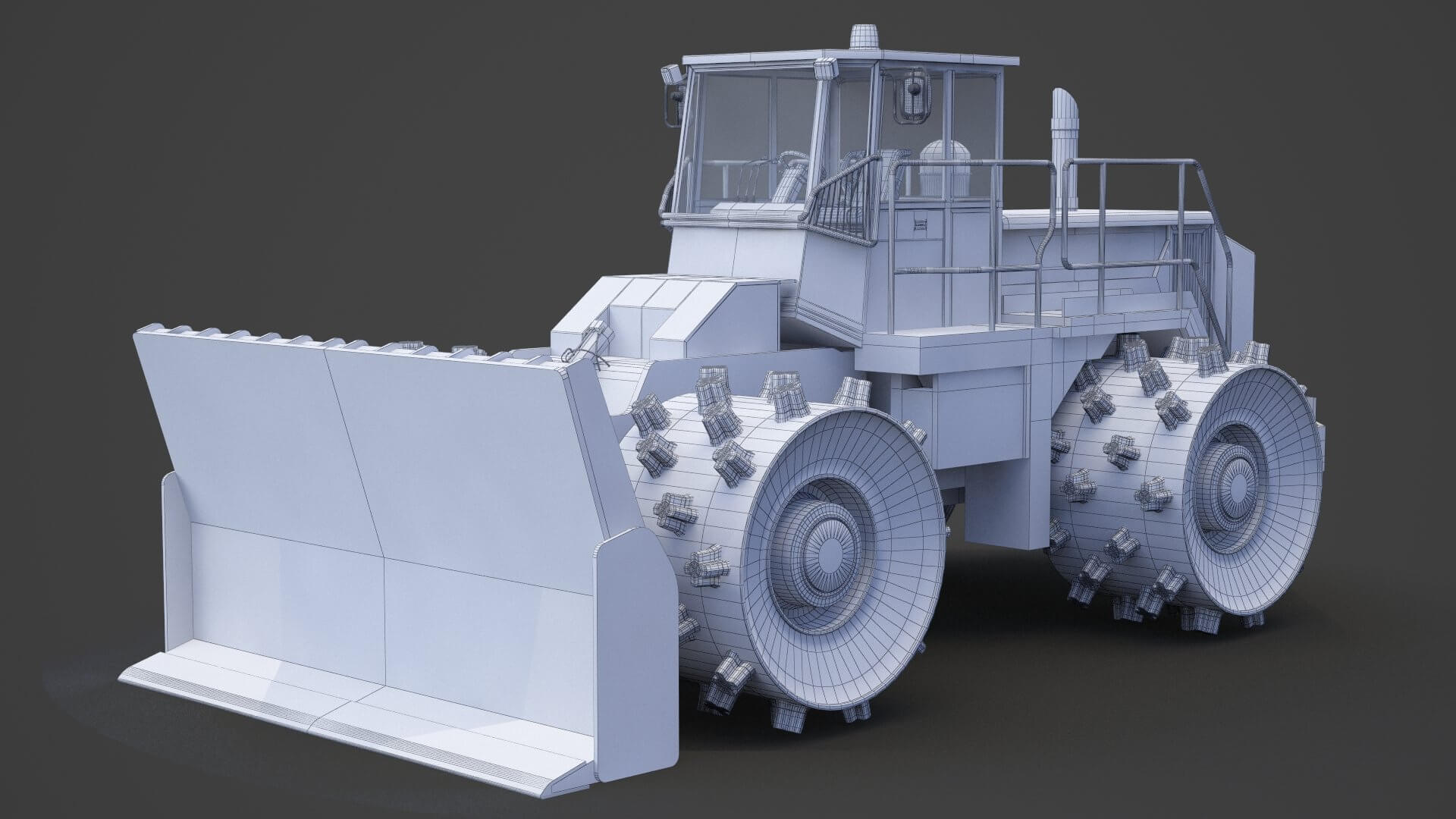 Construction Vehicle 01 - 3D Model by sky3dstudios69