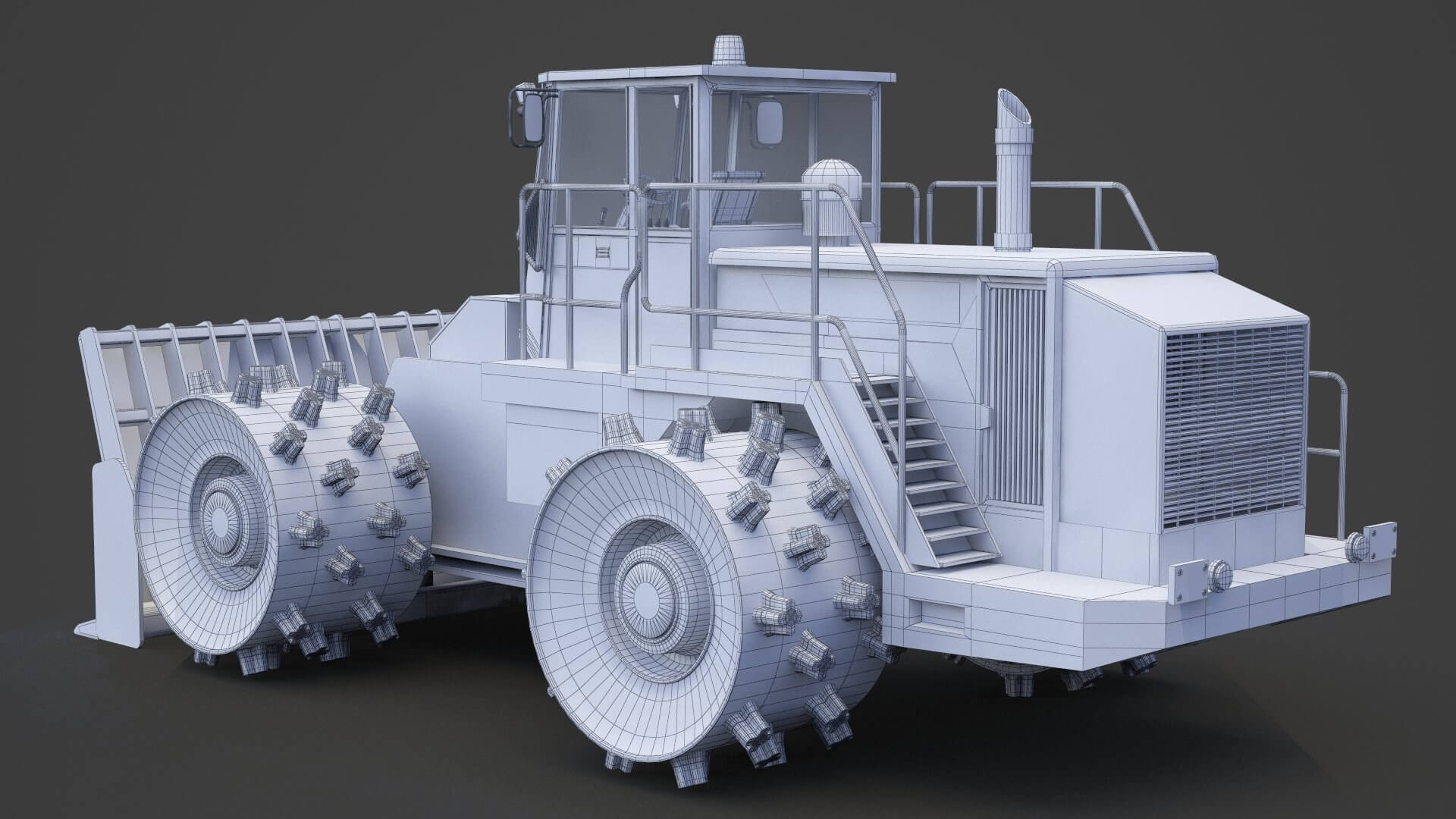 Construction Vehicle 01 - 3D Model by sky3dstudios69