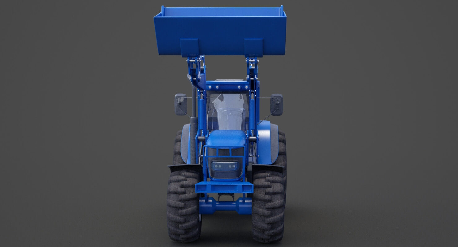 Construction Vehicle - Dozer 3D Model by sky3dstudios69